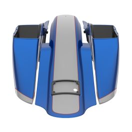 Custom Two Tone Bagger Boss Down and Out Bagger Kit For 2009-2023 ...